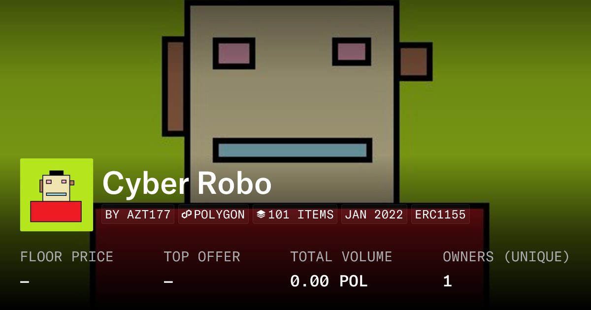 Cyber Robo - Collection | OpenSea