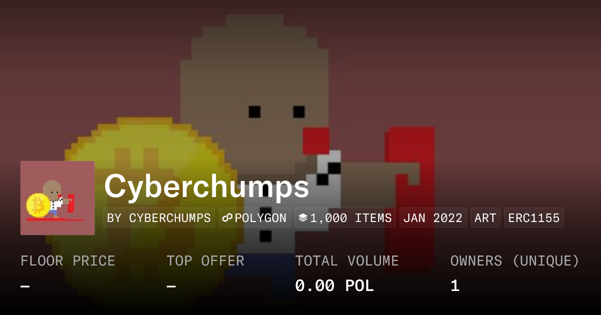 Cyberchumps - Collection | OpenSea