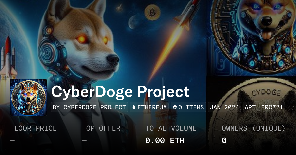 CyberDoge Project - Collection | OpenSea