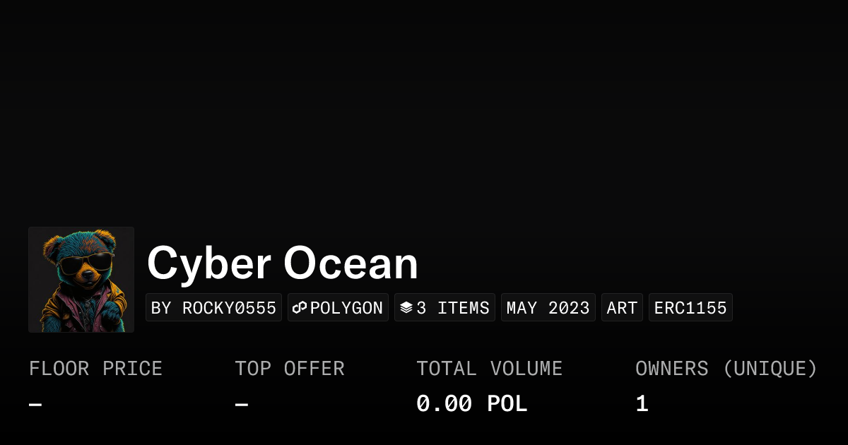 Cyber Ocean - Collection | OpenSea