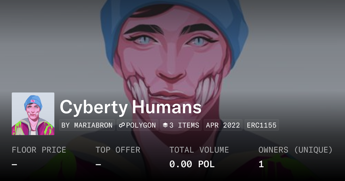 Cyberty Humans - Collection | OpenSea