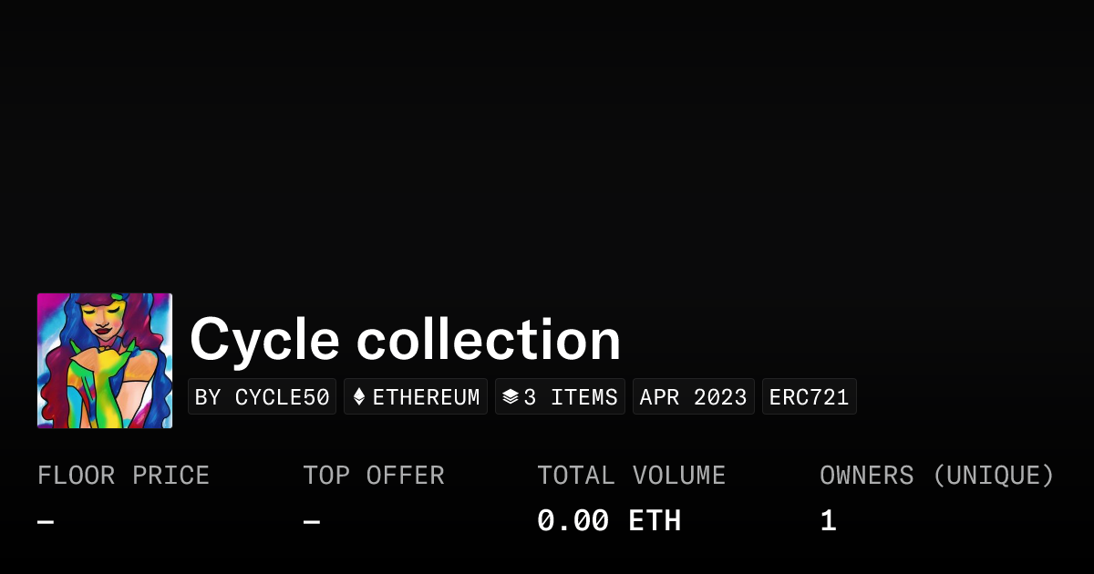 Cycle collection - Collection | OpenSea