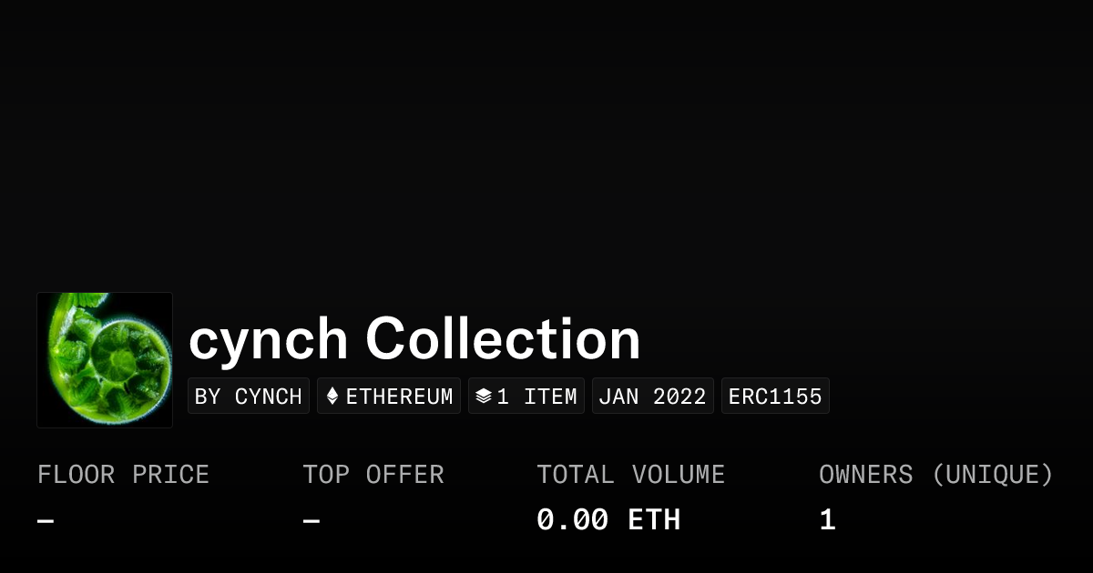 cynch Collection - Collection | OpenSea