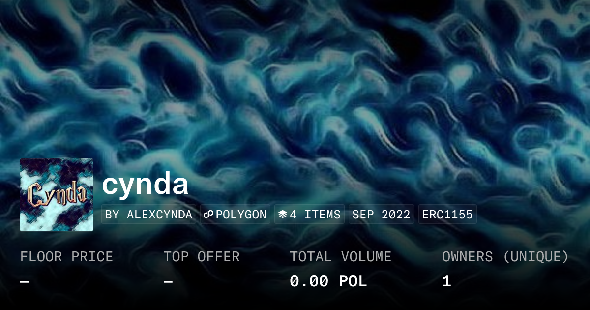 cynda - Collection | OpenSea