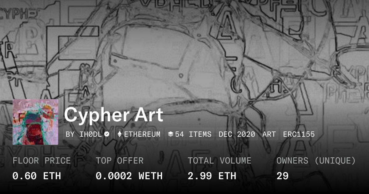 Cypher Art - Collection | OpenSea
