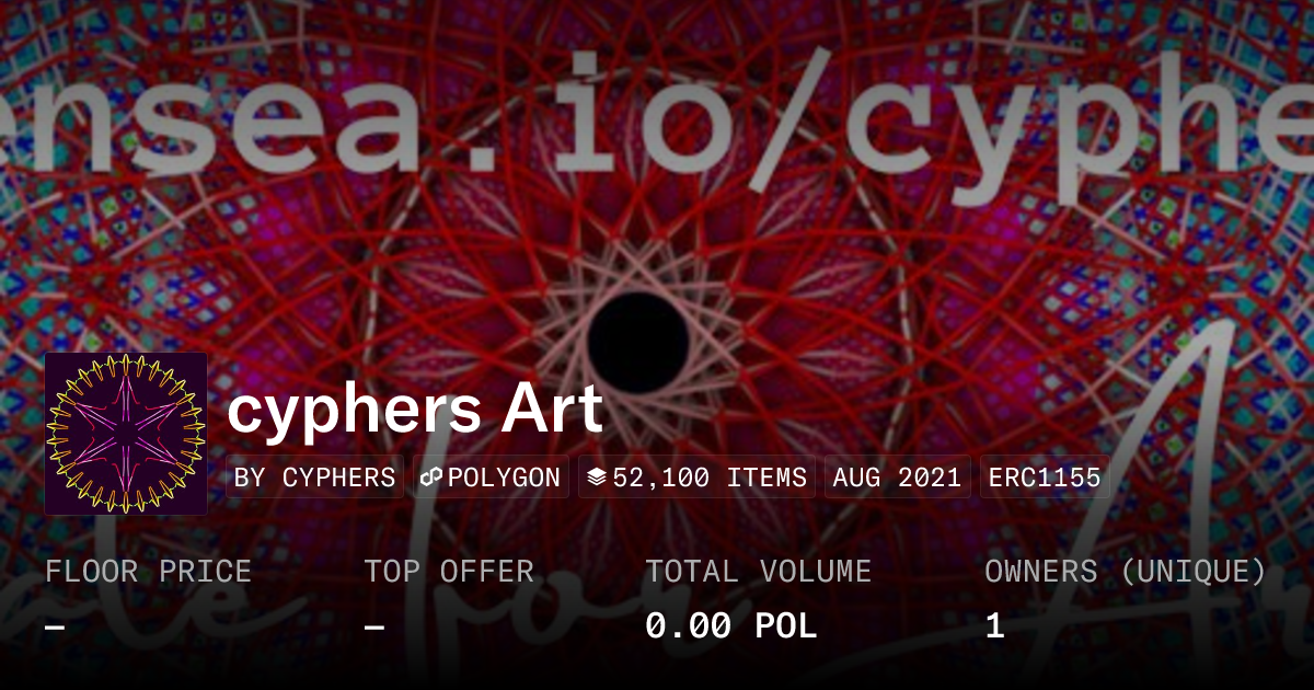cyphers Art - Collection | OpenSea