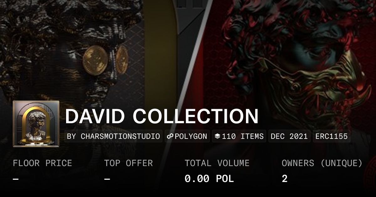 DAVID COLLECTION - Collection | OpenSea