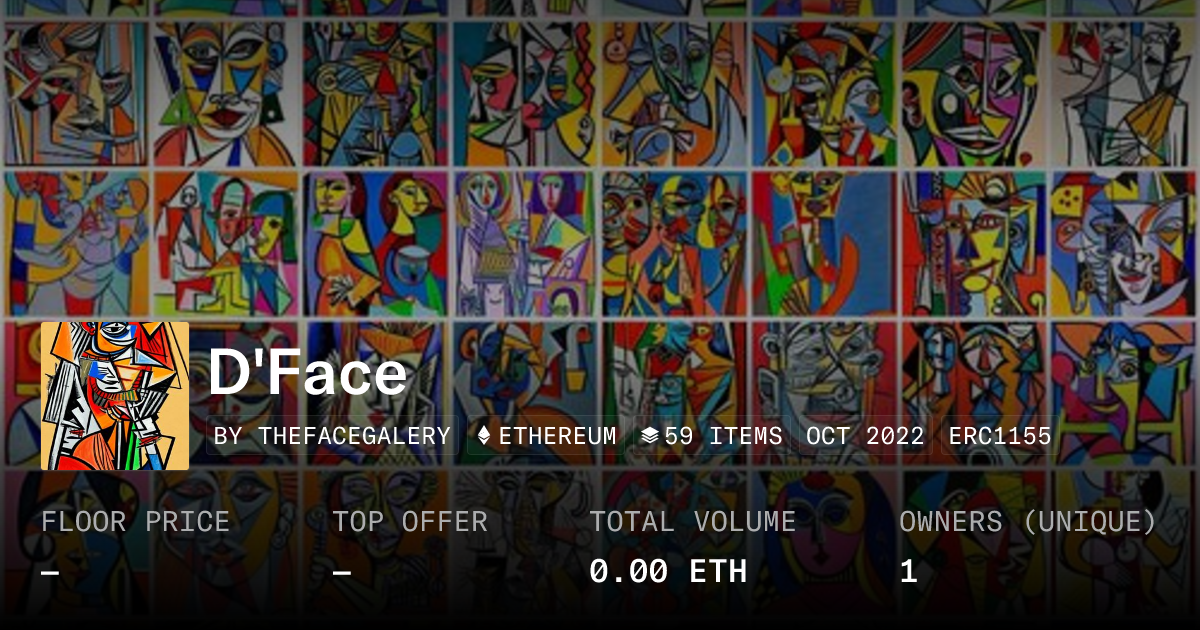D'Face - Collection | OpenSea
