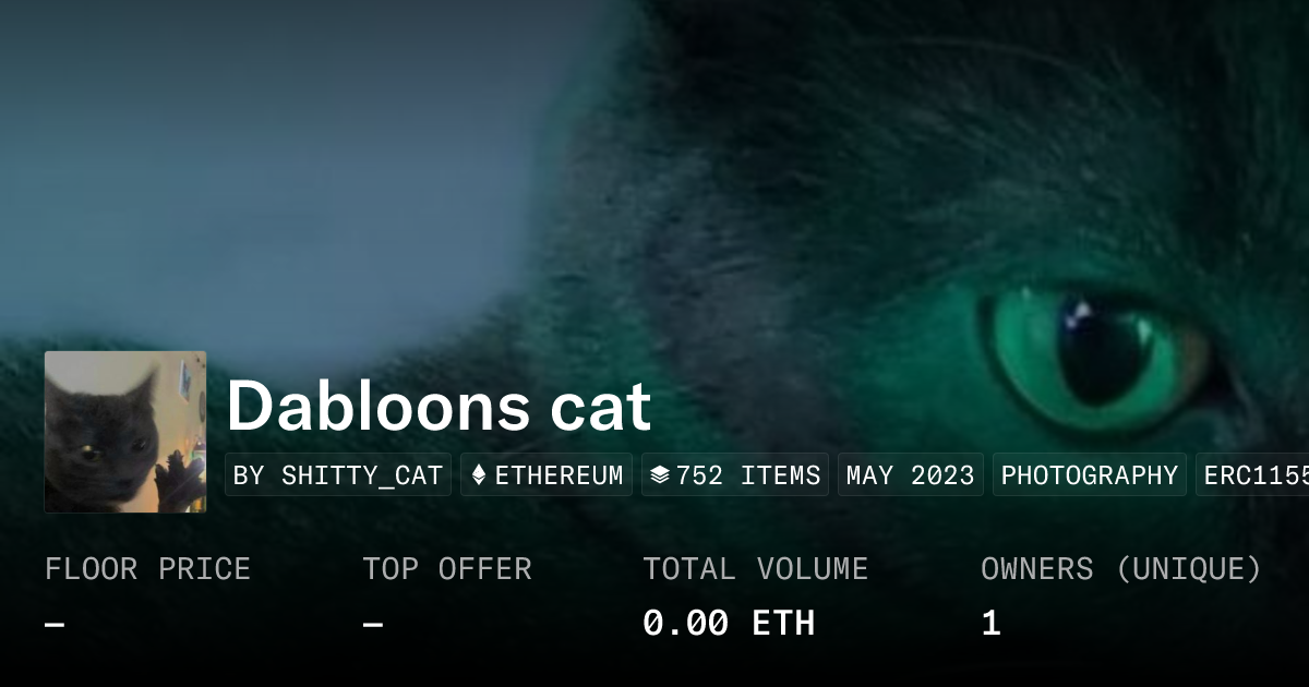 Dabloons cat - Collection | OpenSea