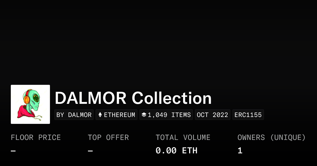 DALMOR Collection - Collection | OpenSea