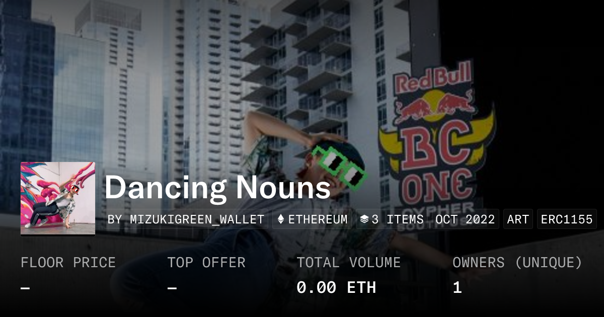 Dancing Nouns - Collection | OpenSea