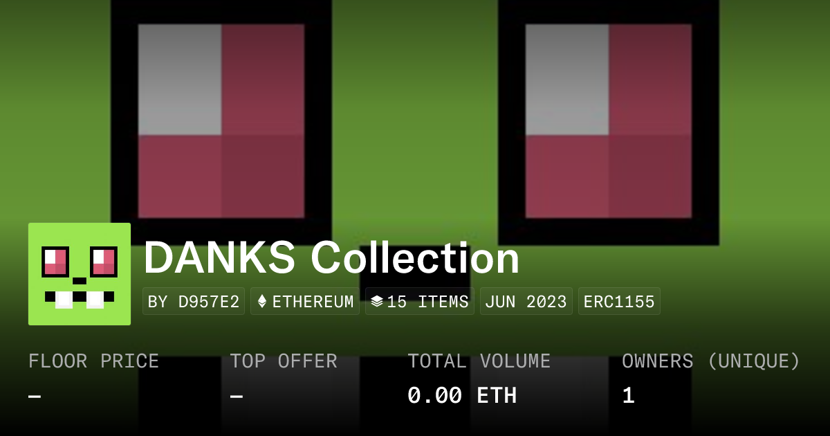 DANKS Collection - Collection | OpenSea