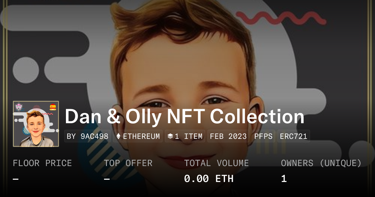 Dan & Olly NFT Collection - Collection | OpenSea
