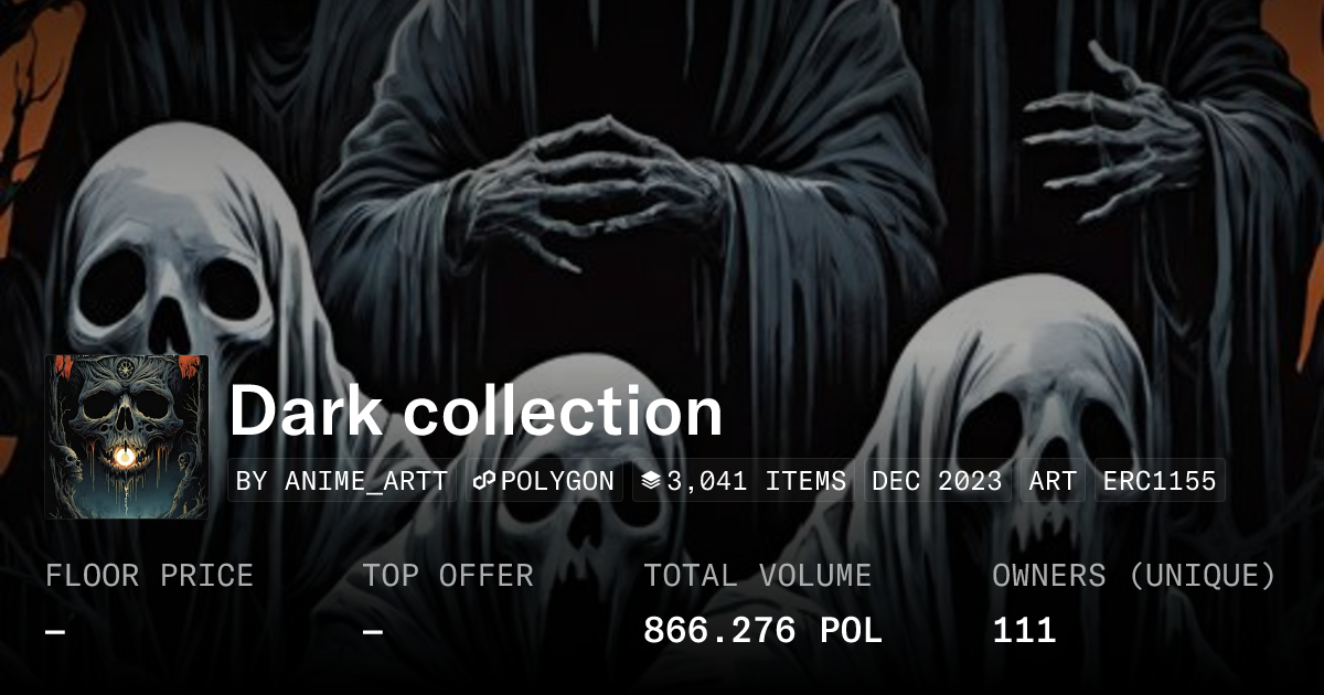 Dark collection - Collection | OpenSea