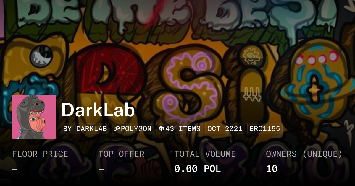 DarkLab - Collection | OpenSea