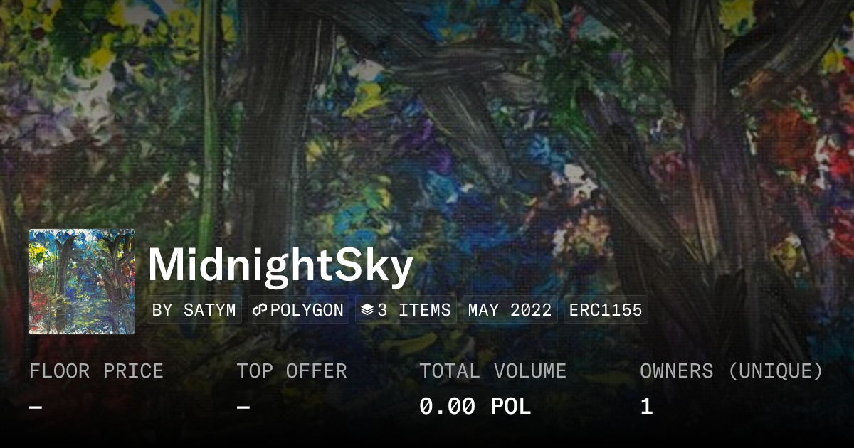 MidnightSky - Collection | OpenSea