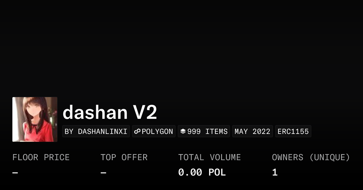 dashan V2 - Collection | OpenSea
