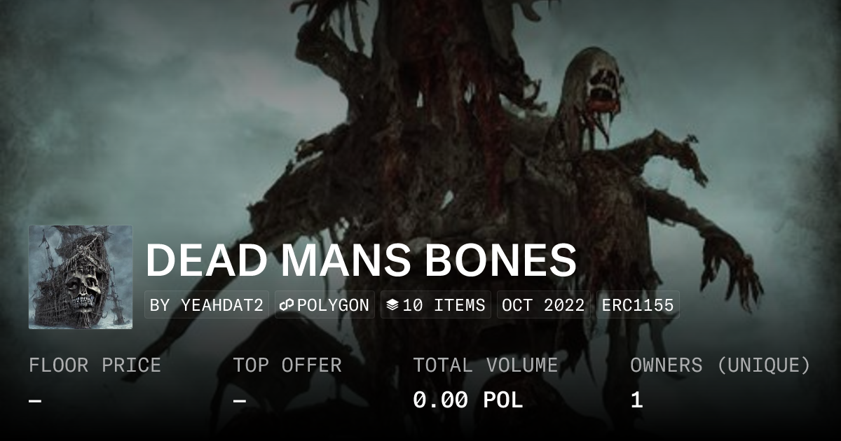 DEAD MANS BONES - Collection | OpenSea
