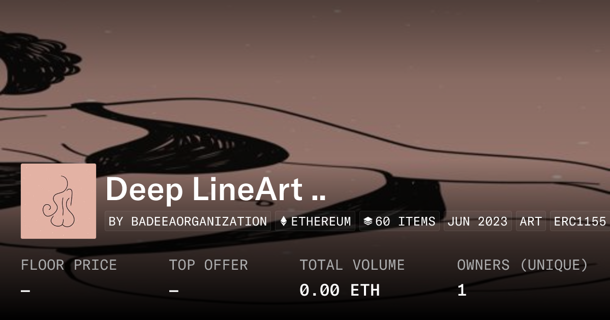 Deep LineArt .. - Collection | OpenSea