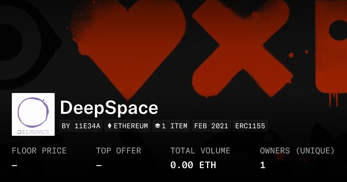 DeepSpace - Collection | OpenSea
