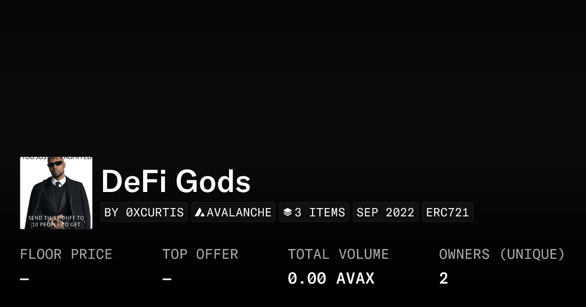 DeFi Gods - Collection | OpenSea