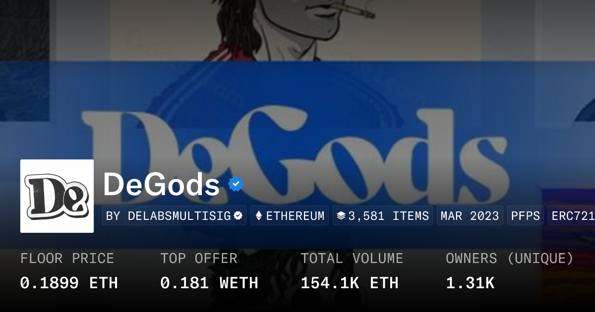 DeGods - Collection | OpenSea