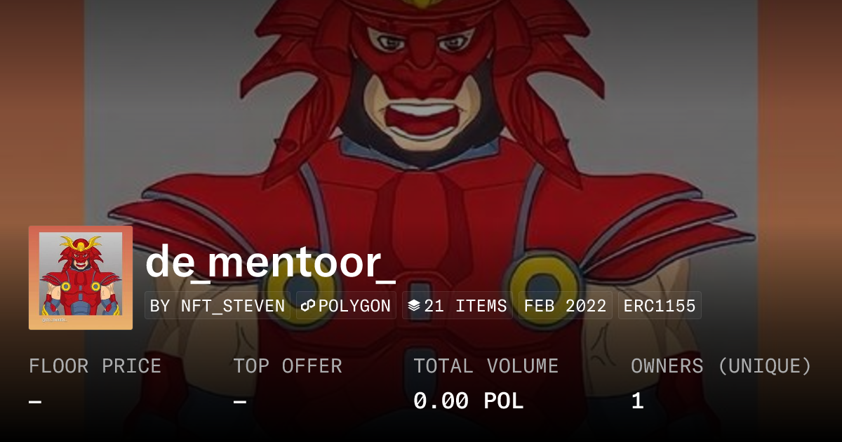 de_mentoor_ - Collection | OpenSea