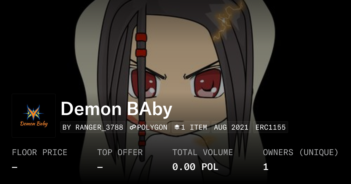 Demon BAby - Collection | OpenSea