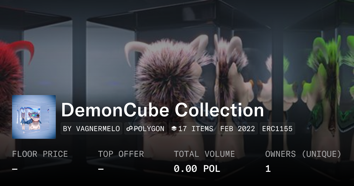 DemonCube Collection - Collection | OpenSea