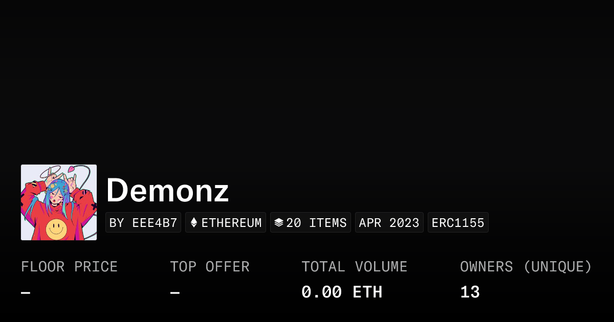 Demonz - Collection | OpenSea