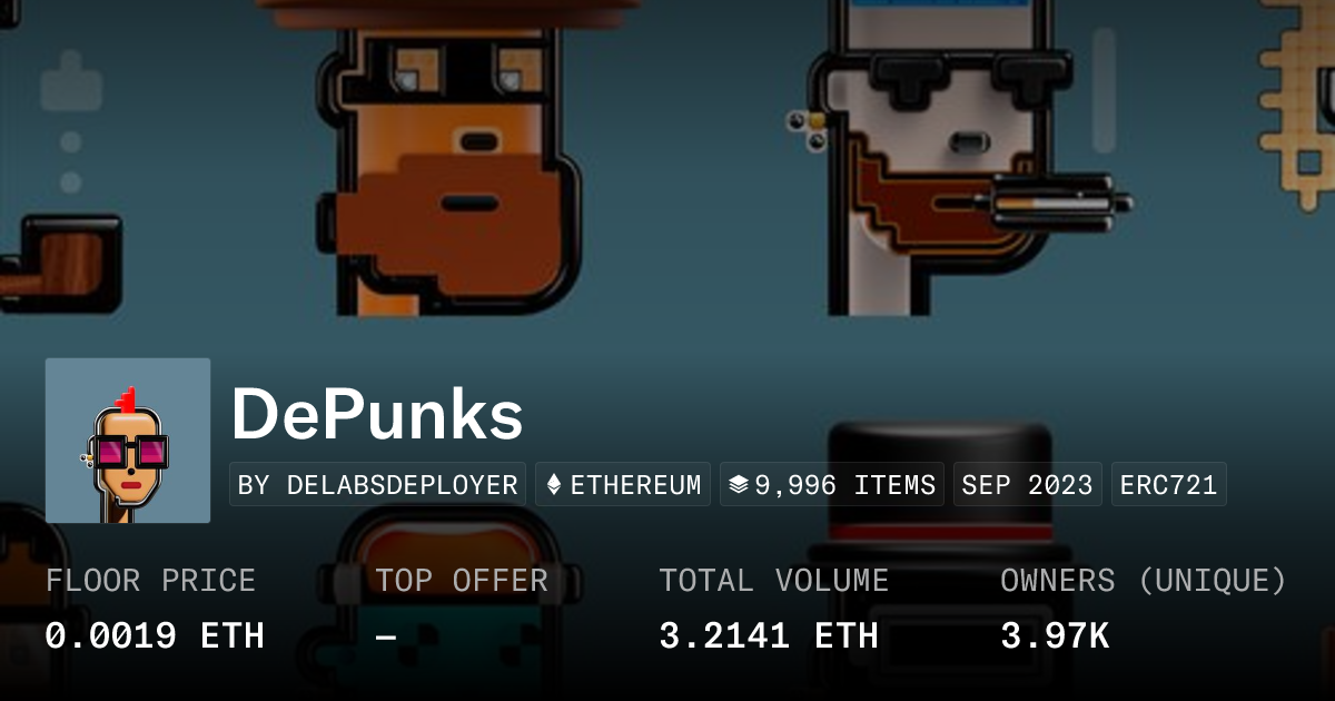 DePunks - Collection | OpenSea