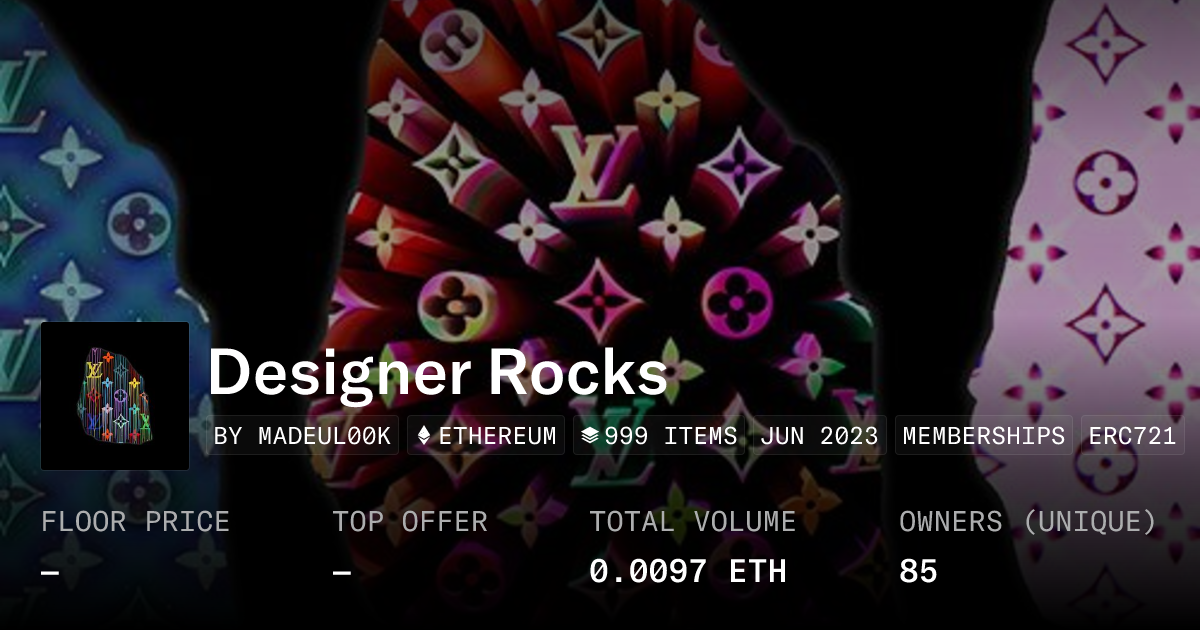 Designer Rocks - Collection | OpenSea