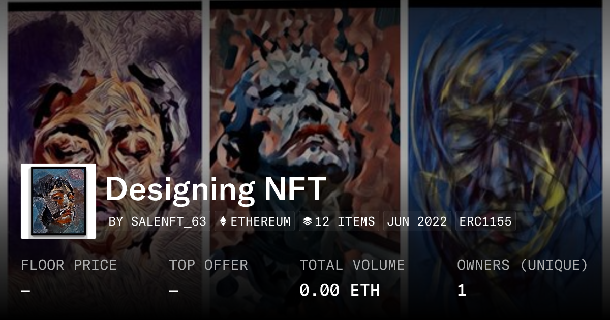 Designing NFT - Collection | OpenSea