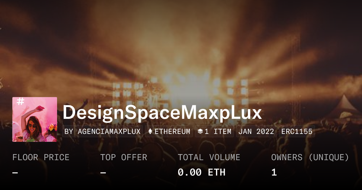 DesignSpaceMaxpLux - Collection | OpenSea