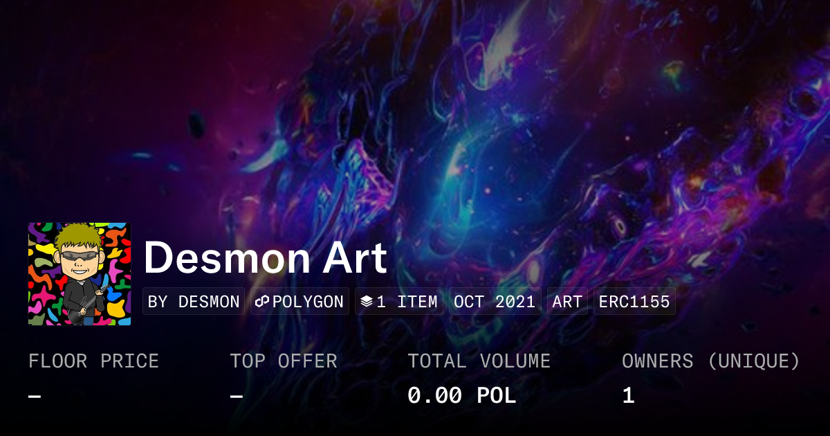 Desmon Art - Collection | OpenSea