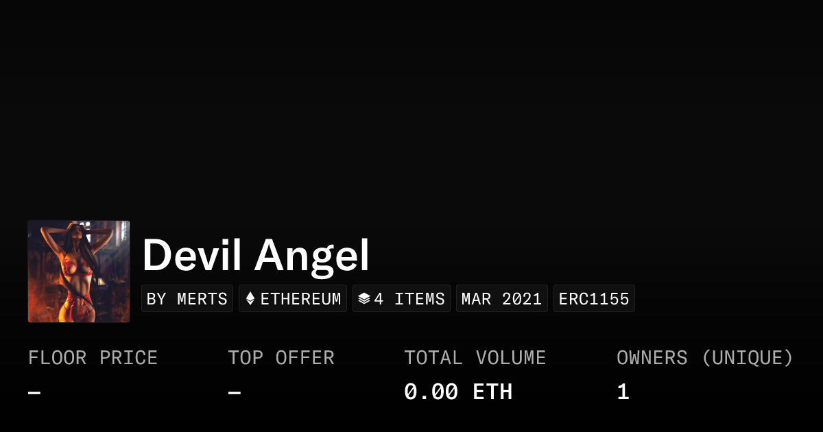 Devil Angel - Collection | OpenSea