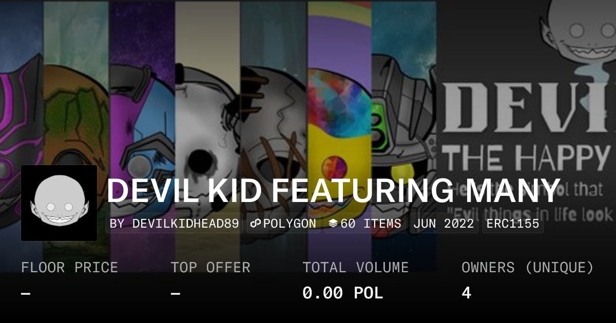 DEVIL KID FEATURING MANY - Collection | OpenSea
