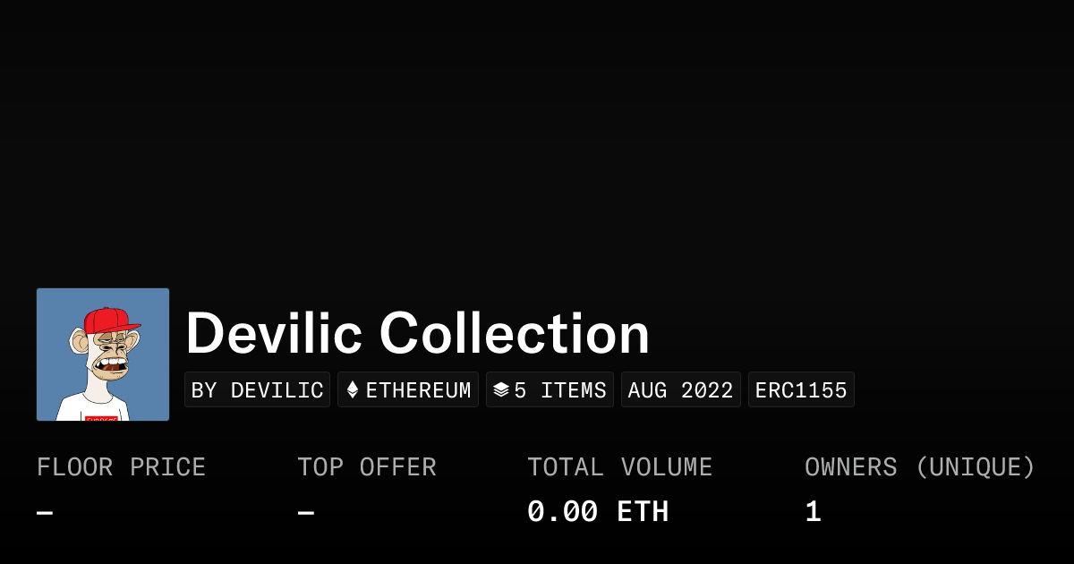 Devilic Collection - Collection | OpenSea