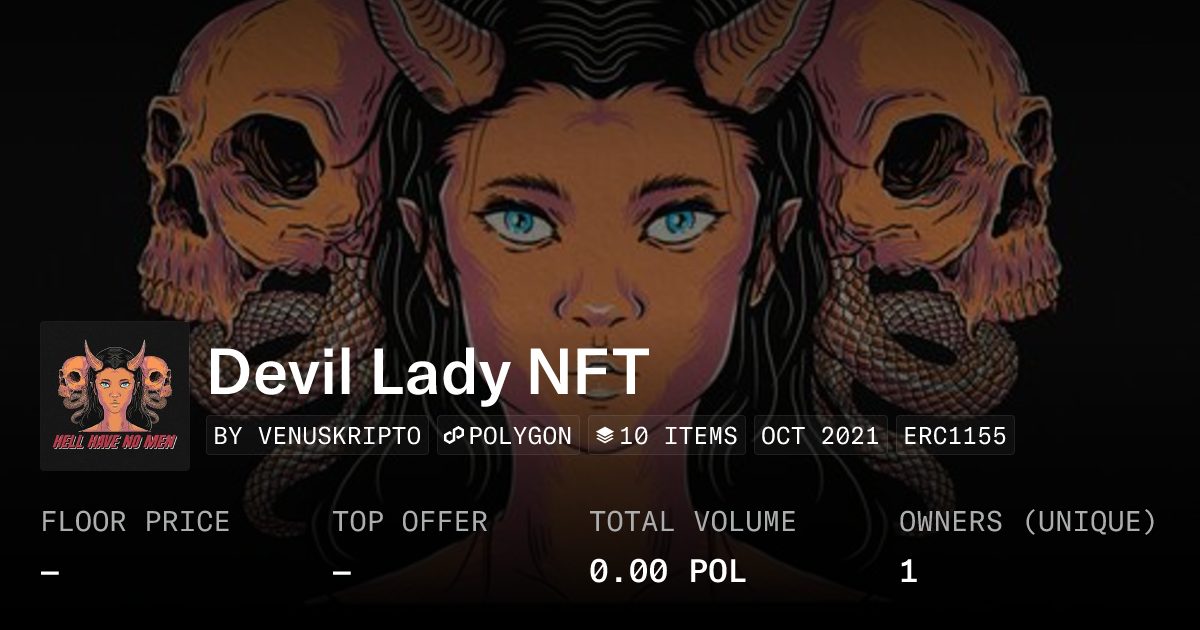 Devil Lady NFT - Collection | OpenSea