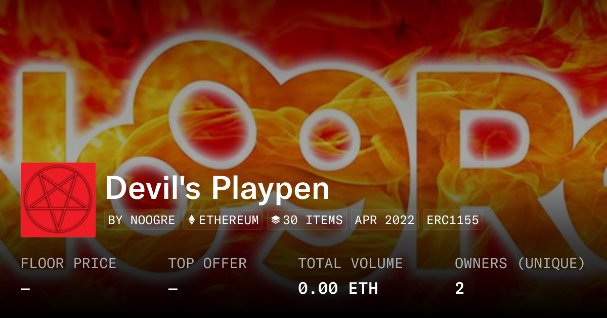Devil's Playpen - Collection | OpenSea