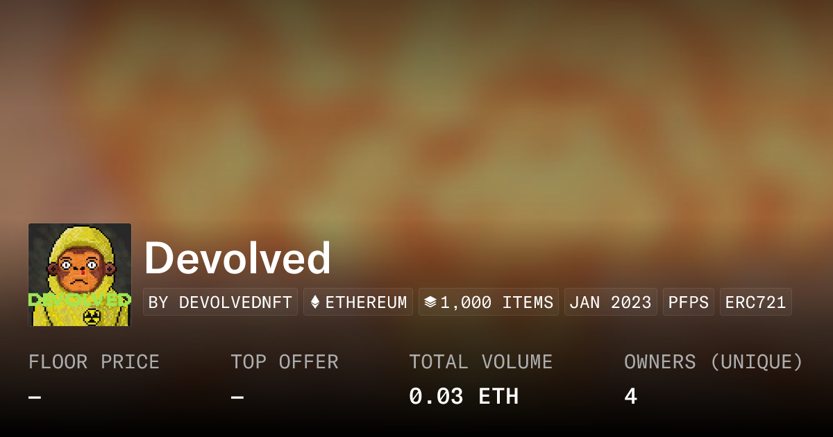 Devolved - Collection | OpenSea