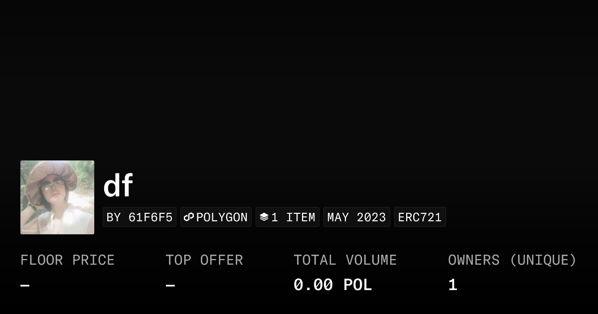 df - Collection | OpenSea