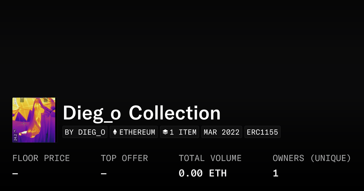 Dieg_o Collection - Collection | OpenSea