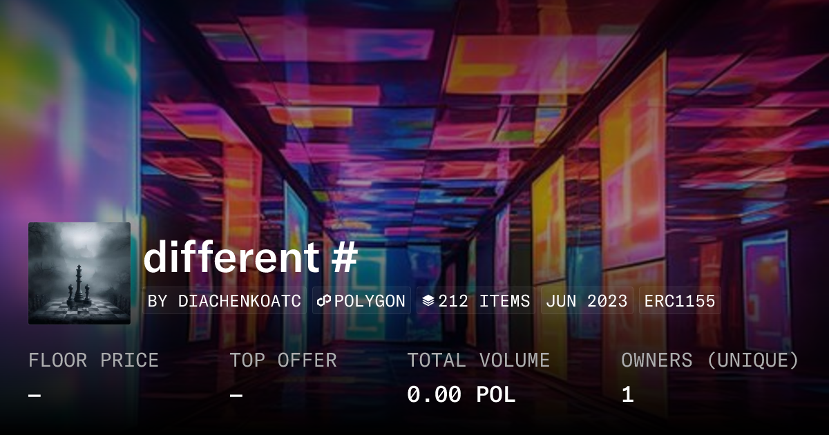 different # - Collection | OpenSea