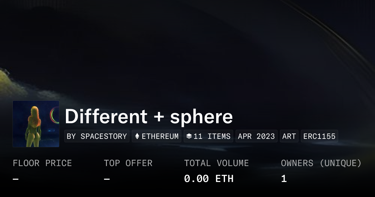 Different + sphere - Collection | OpenSea