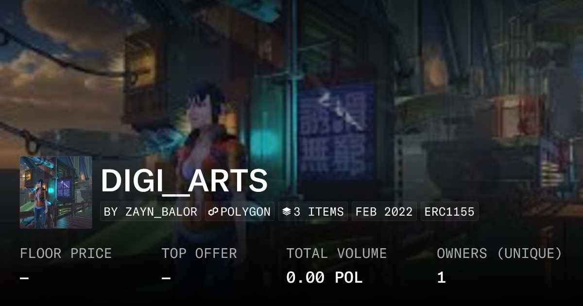 DIGI__ARTS - Collection | OpenSea