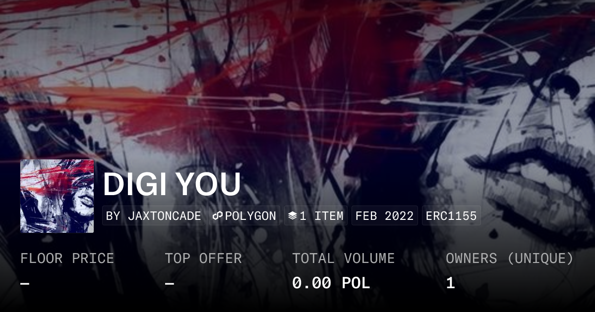 DIGI YOU - Collection | OpenSea