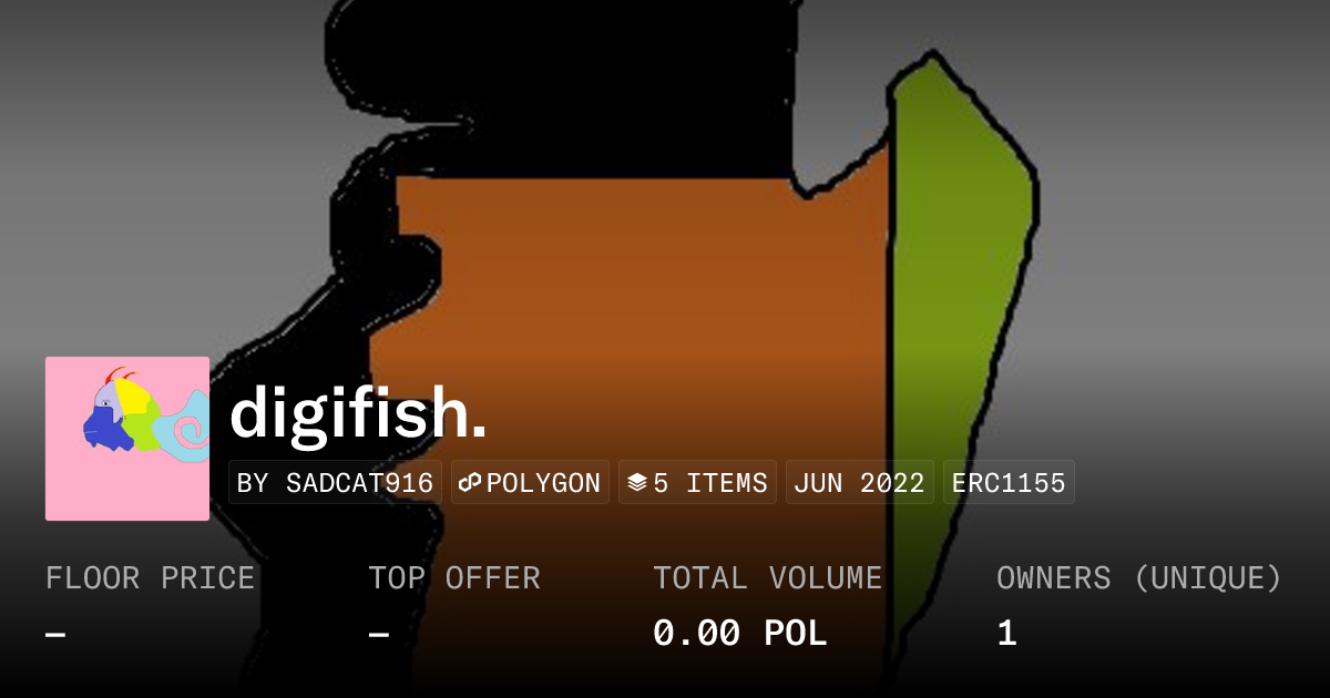 digifish. - Collection | OpenSea