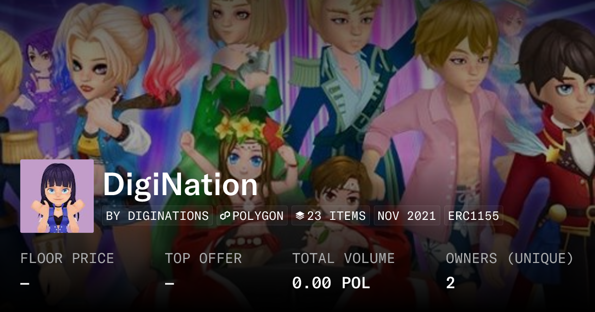 DigiNation - Collection | OpenSea