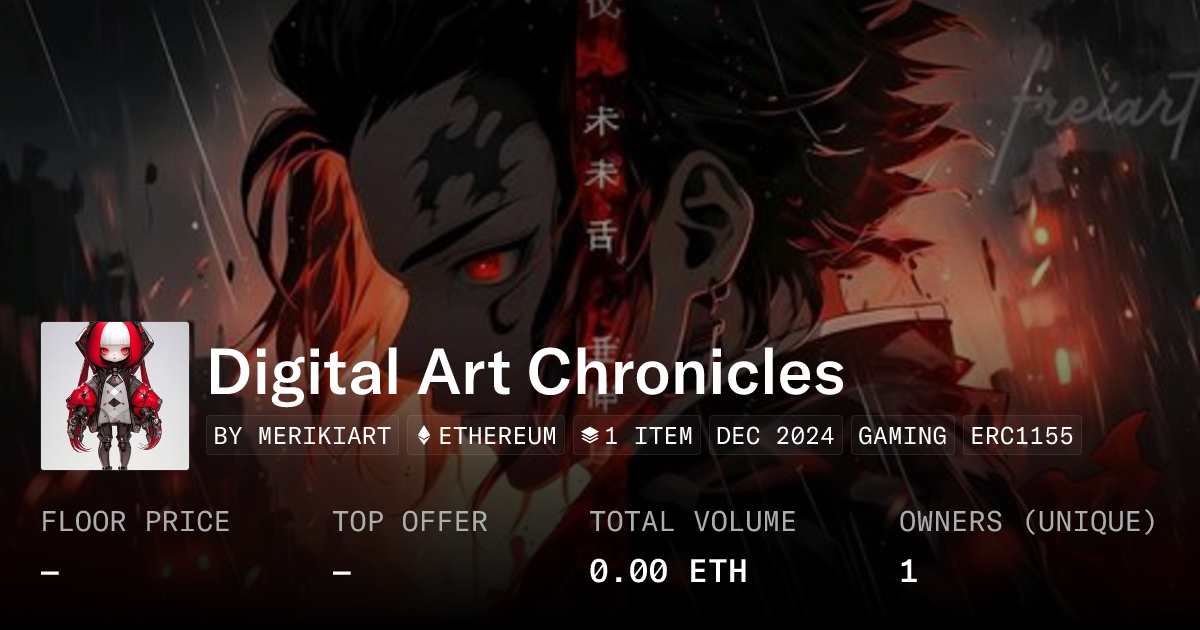 Digital Art Chronicles - Collection | OpenSea